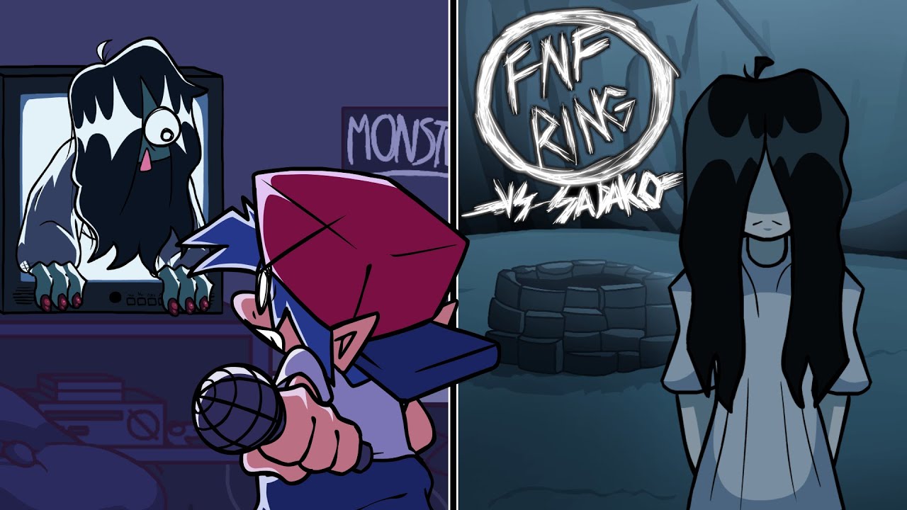 FNF: VS Sadako // The Ring mod Friday Night Funkin' - YouTube