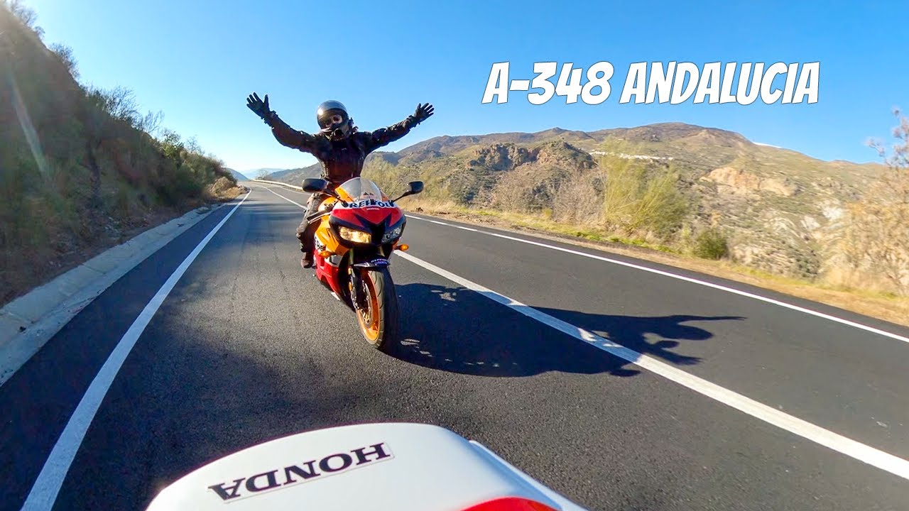 Ride Spain / A348 in Granada / Southern Spain - YouTube