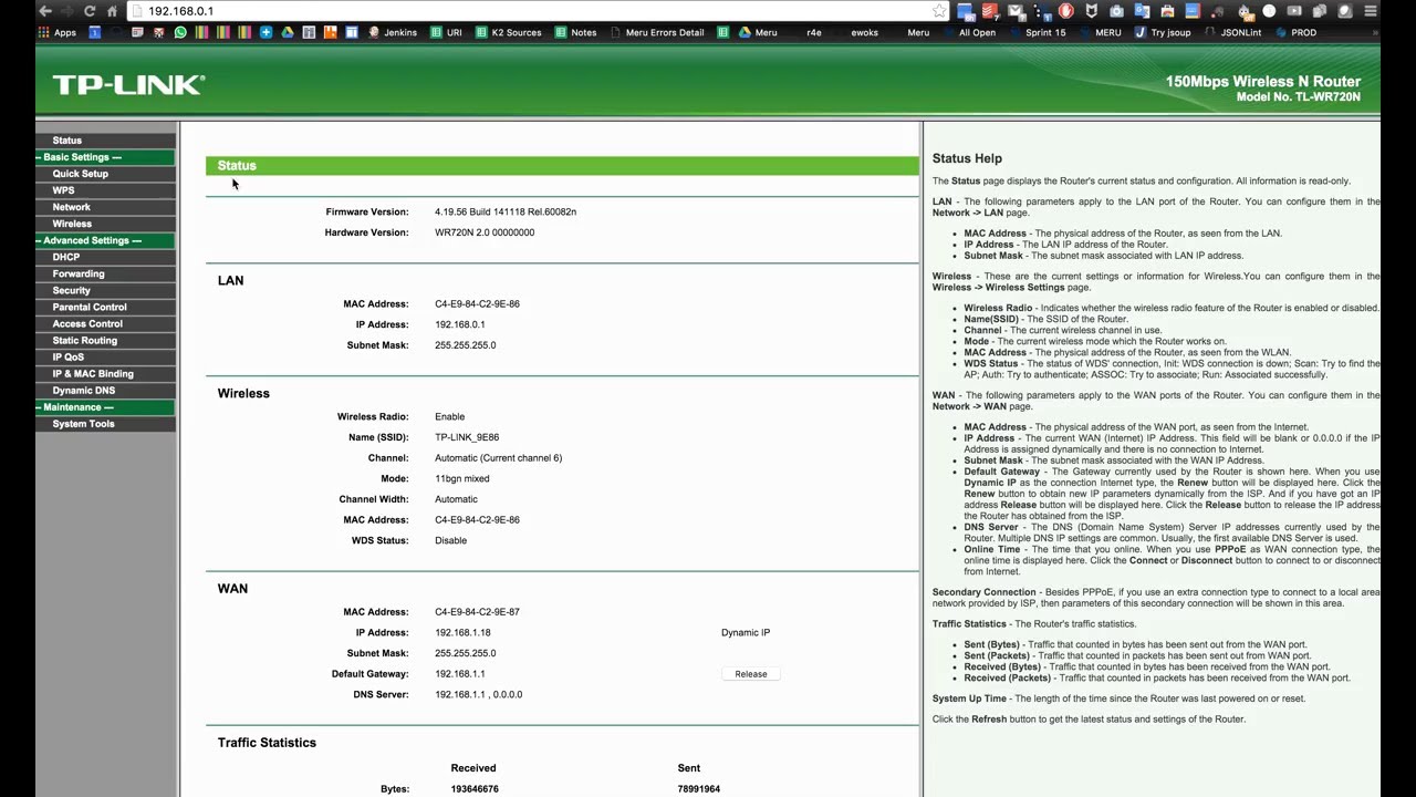 Controlling the bandwidth in TP LINK TL WR720N router - YouTube