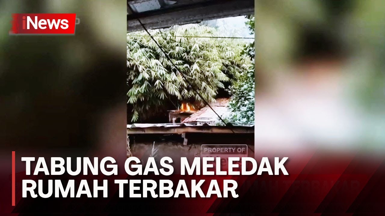 [FULL] Seisi Ruangan dan Atap Rumah Hangus Akibat Tabung Gas Meledak ...
