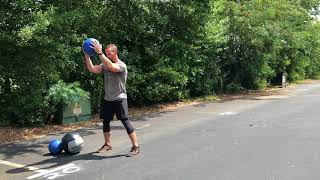 ACFT Standing Power Throw (aka Medball Overhead Toss MB... | Doovi