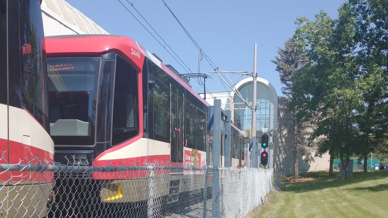 CALGARY CTRAIN: Erlton/Stampede LRT Station (full station tour) - YouTube