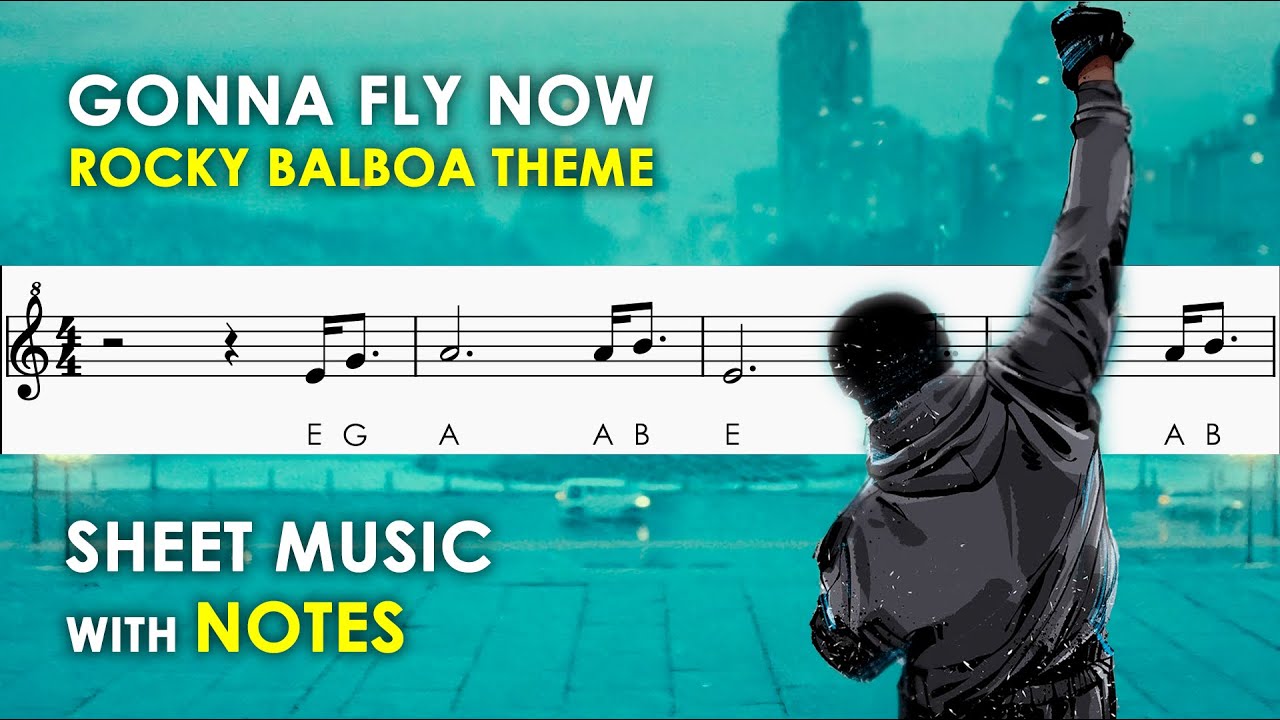 Rocky Balboa Theme - Gonna Fly Now | Sheet Music with Notes for ...