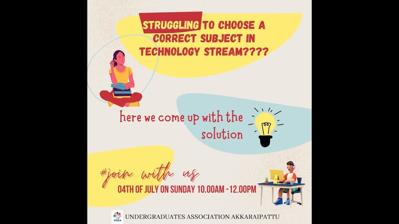 GUIDENCE ON SELECTING THE 3RD SUBJECT OF TECHNOLOGY STREAM FOR ...