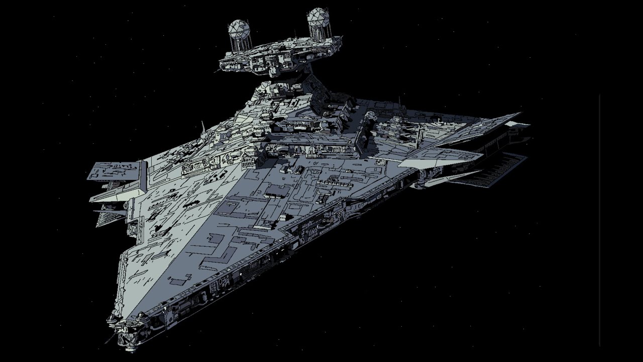 Victory Star Destroyer, Review 87, Star Wars - YouTube