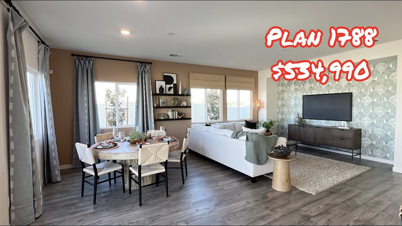 Touring Persimmon At Sheldon Farms Plan 1788 In Elk Grove California By ...