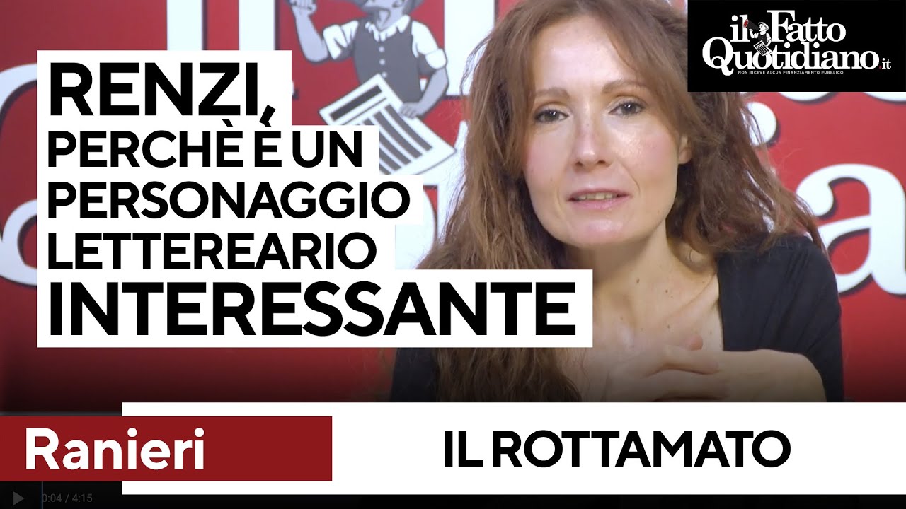 "Il rottamato. Antropologia di Matteo Renzi": Daniela Ranieri presenta ...