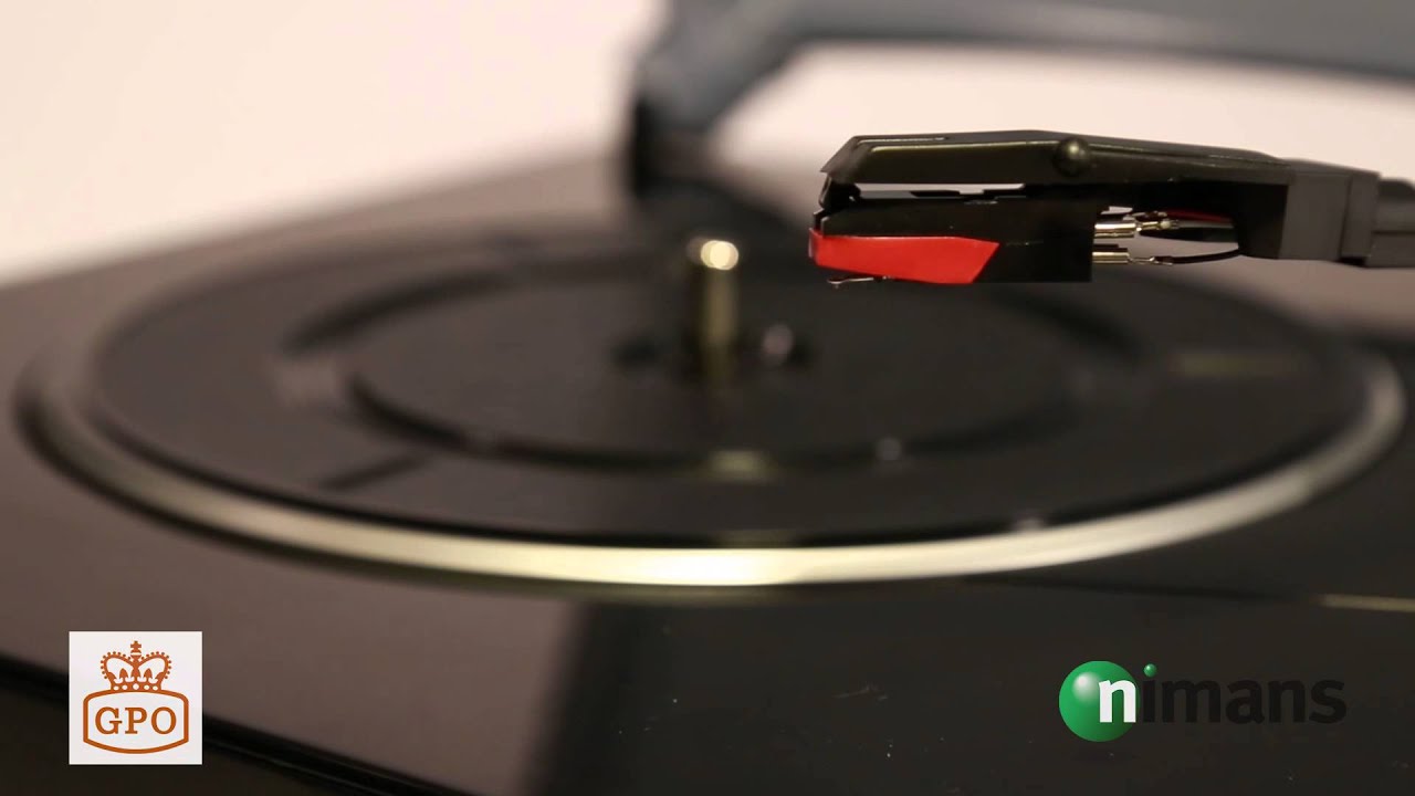 Protelx GPO Stylo Turntable - Black - YouTube