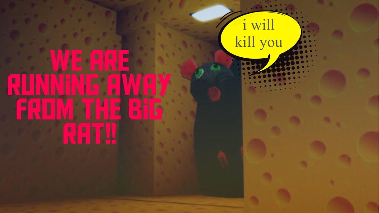 WE ARE ESCAPE FROM THE RAT!! [Roblox Cheese Escape] (gameplay) - YouTube