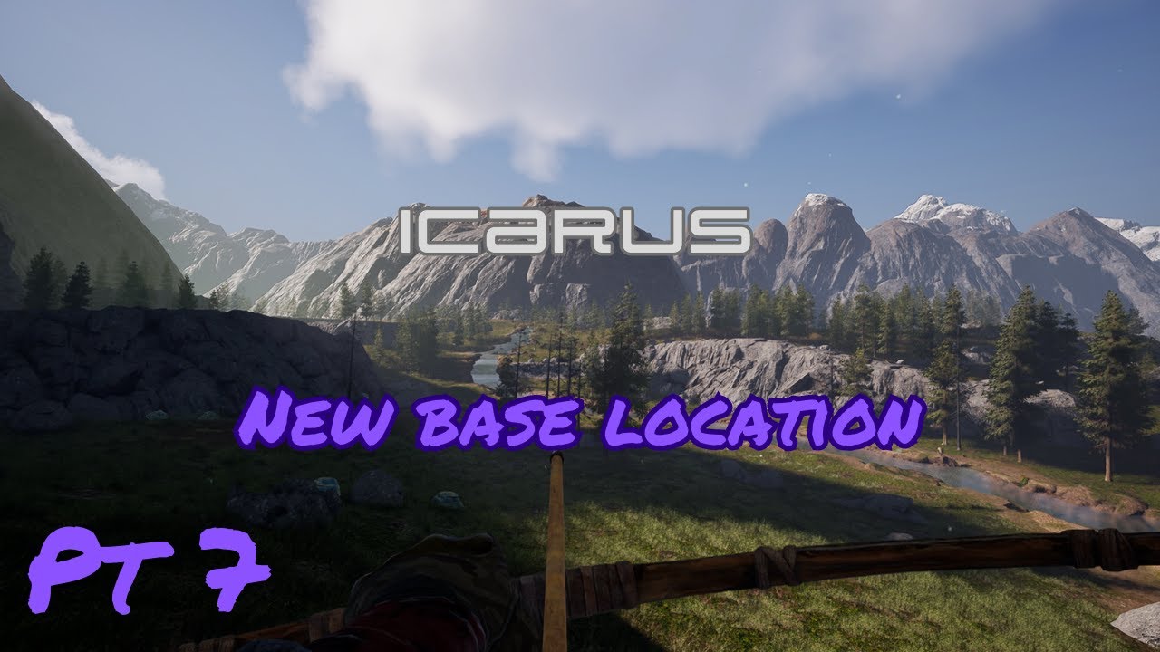 Icarus Survival Lets Play, New Base Location Pt7 - YouTube