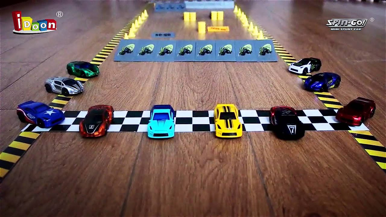 Idoon Toys Spin-Go Mini Stunt Car - YouTube