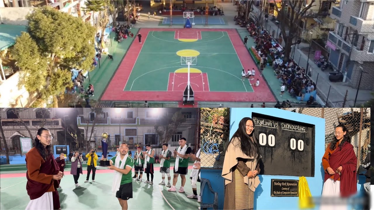 Norling Basketball Ground | Opening Ceremony | Dekyiling Shichak - YouTube