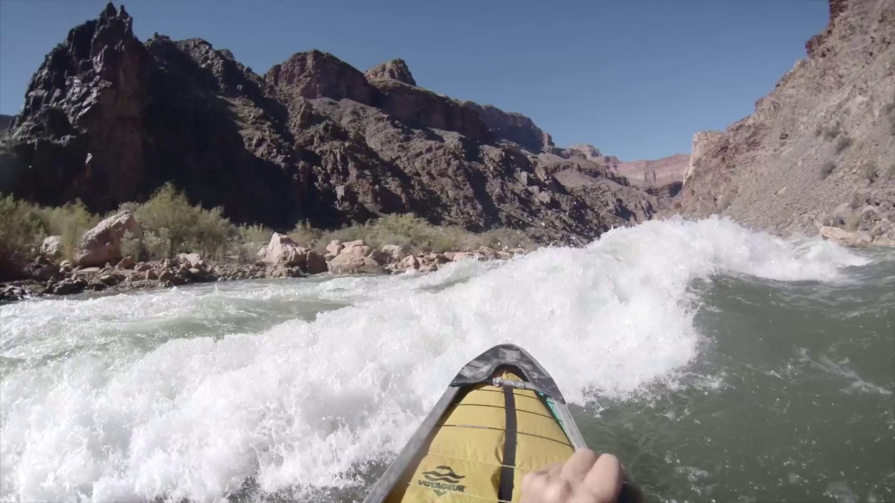 Open Canoe FPV Hermit Rapid Grand Canyon Colorado River - YouTube