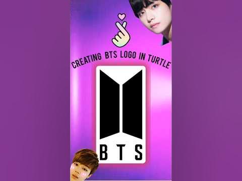 Creating the BTS logo in turtle. - YouTube