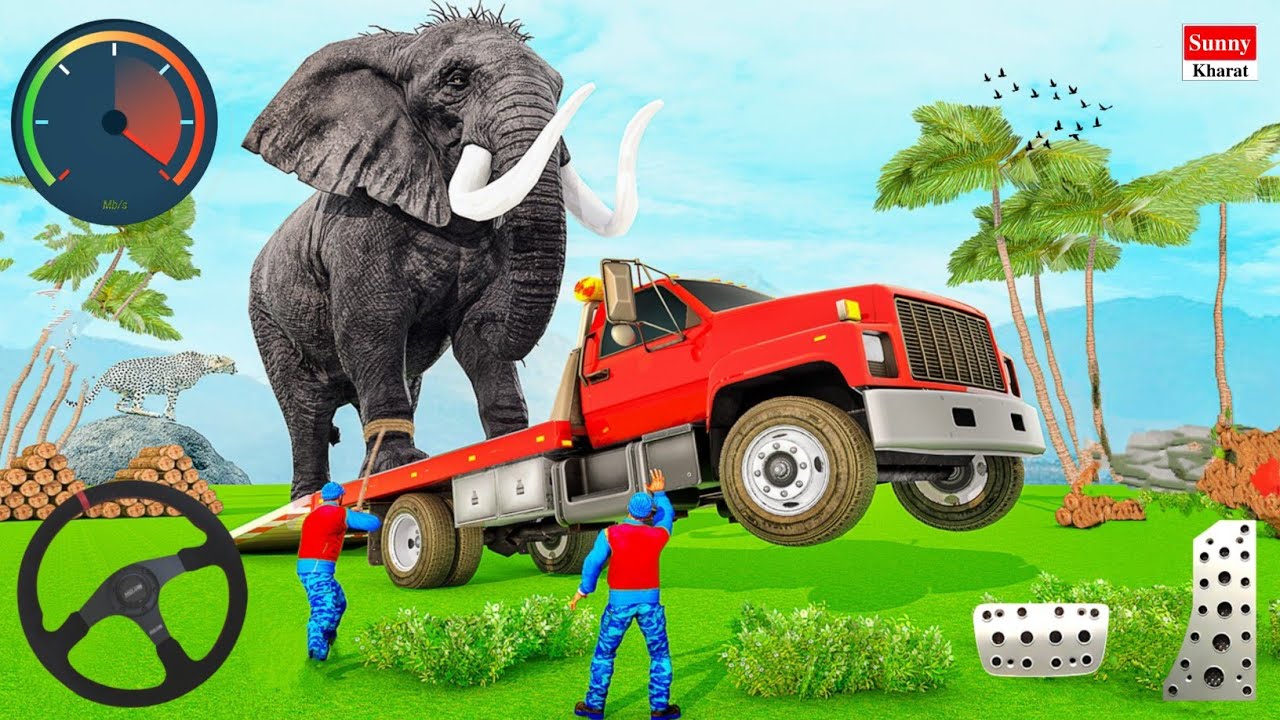 Off-Road Animals Transport Truck Simulator - Farm Animal Transport ...