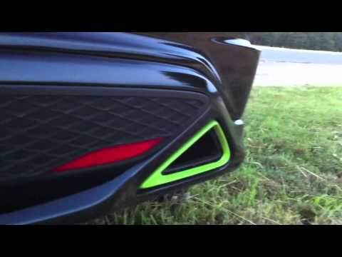 Invidia G200 Honda Civic FN1 Type S - YouTube