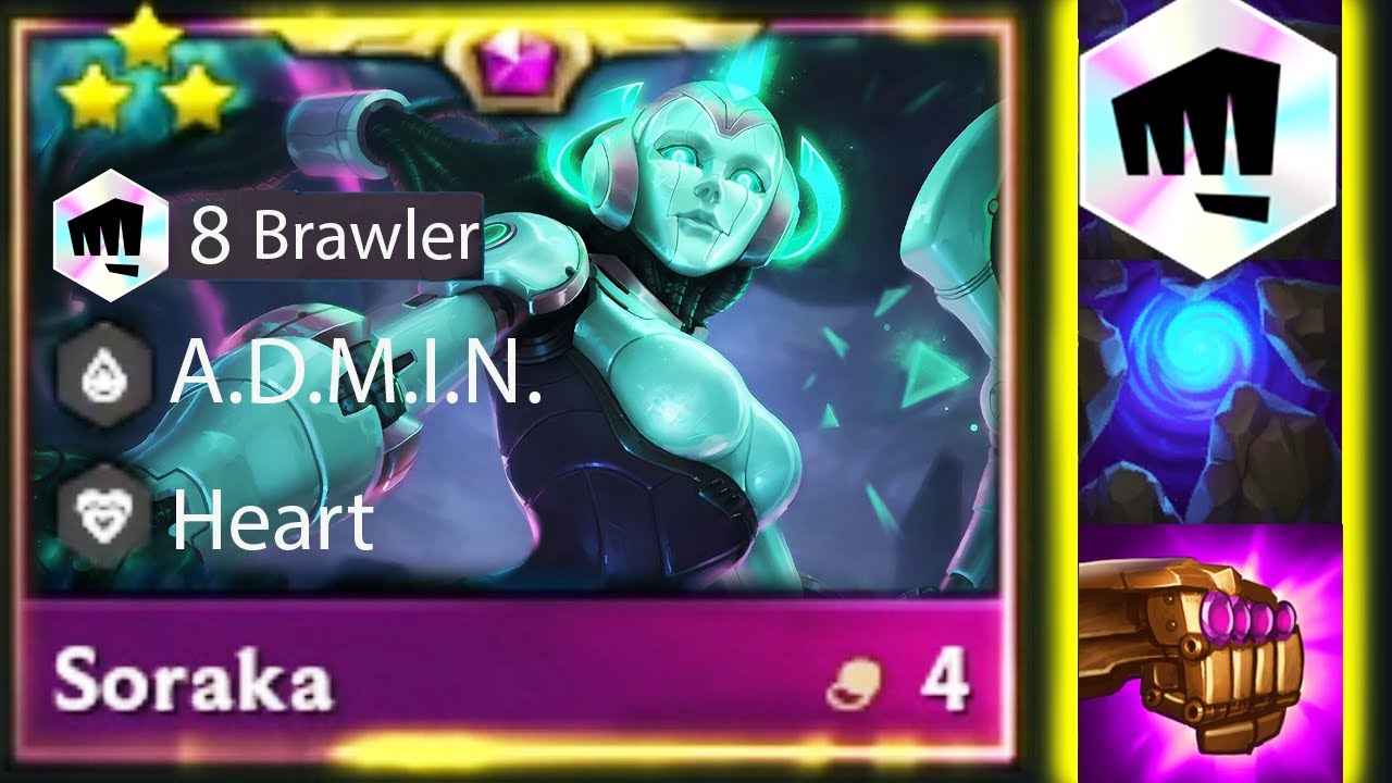8 Brawler ⭐⭐⭐soraka 7k Hp Carry Tft Set 8 Youtube
