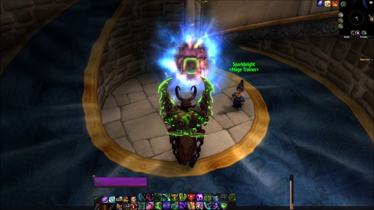 Karazhan Entrance Location (The Burning Crusade Raid) - YouTube