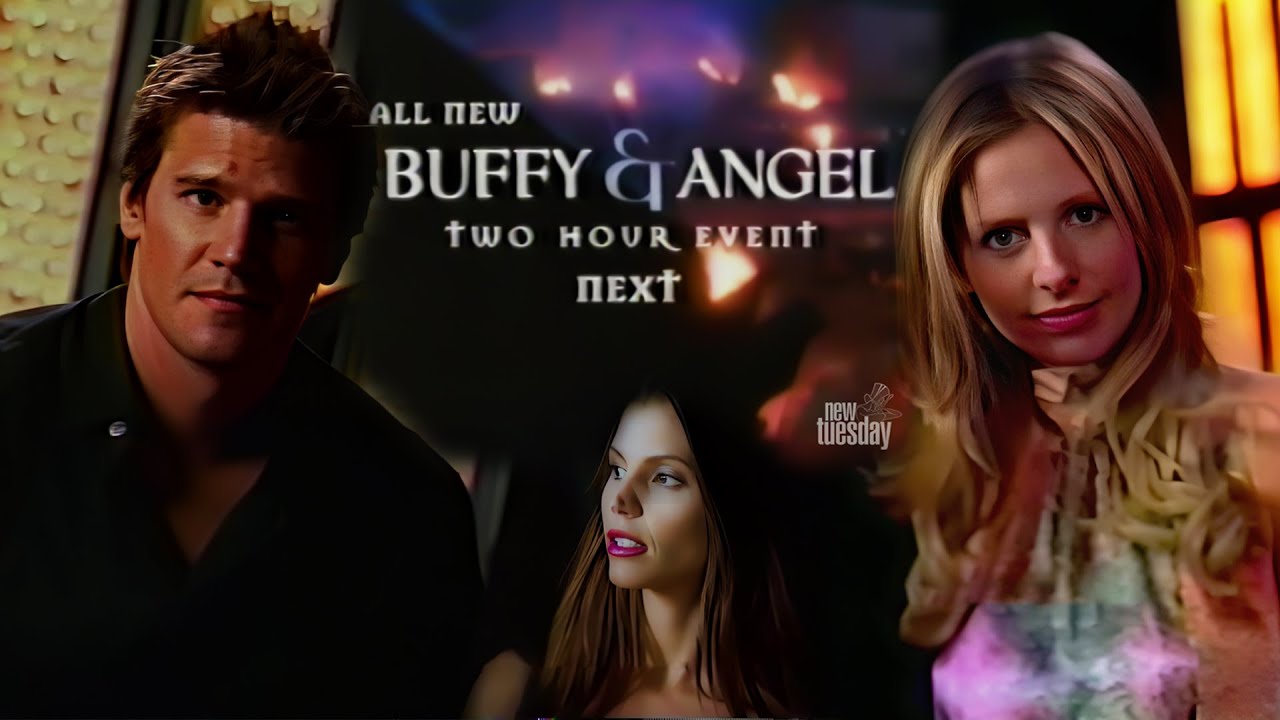 The WB - Buffy / Angel Crossover (Promos/Bumpers/Credits) 11/14/2000 ...