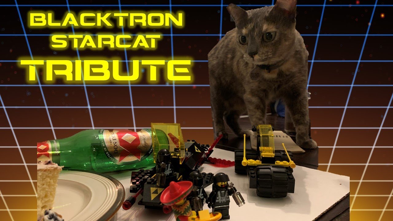 LEGO BLACKTRON Starcat "Cleo" Tribute (RIP) #blacktron #legoblacktron # ...