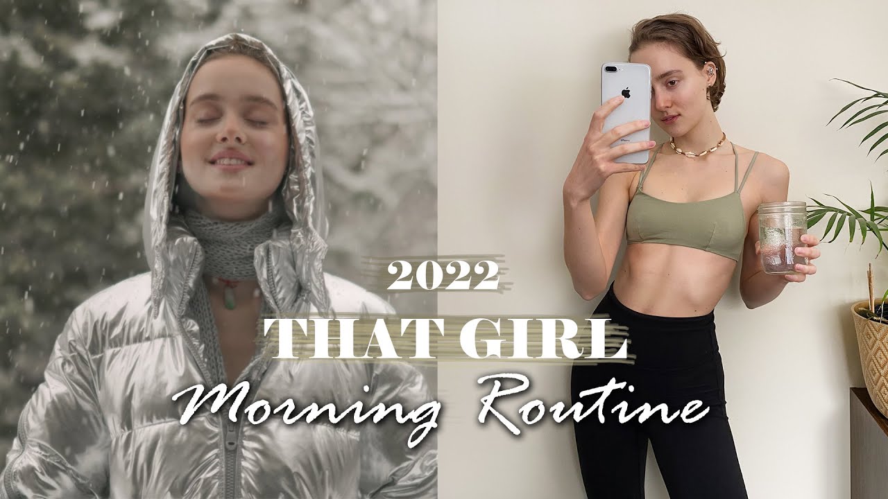 "THAT GIRL" MORNING ROUTINE FOR A WEEK / MY REALISTIC MORNING ROUTINE ...