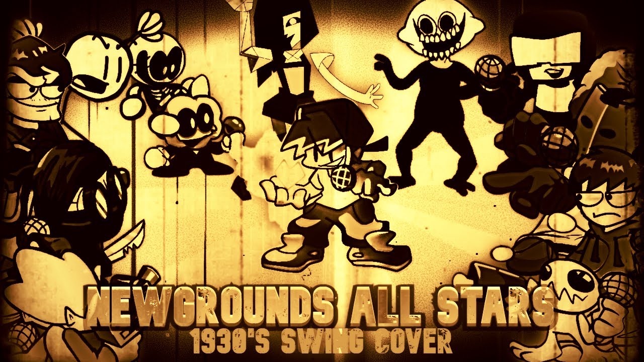 NEWGROUNDS ALL STARS COVER (ELECTRO SWING REMIX) - YouTube