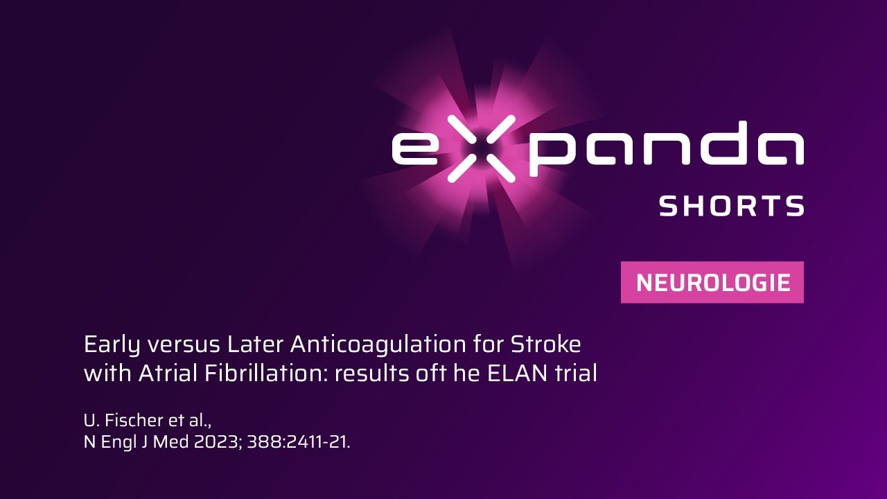 🧠 Early Vs Later Anticoagulation For Stroke With Atrial Fibrillation