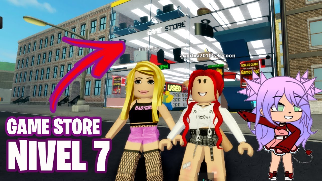 Game Store Tycoon 🎮 ¡¡Conseguimos LEVEL 7 en ROBLOX!! - YouTube