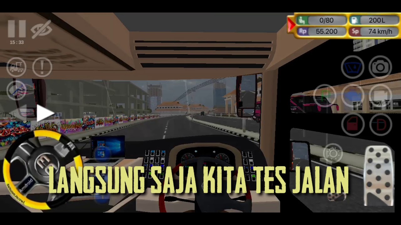 MOD JB3 UHD BY WSP | Bus Simulator Indonesia - YouTube