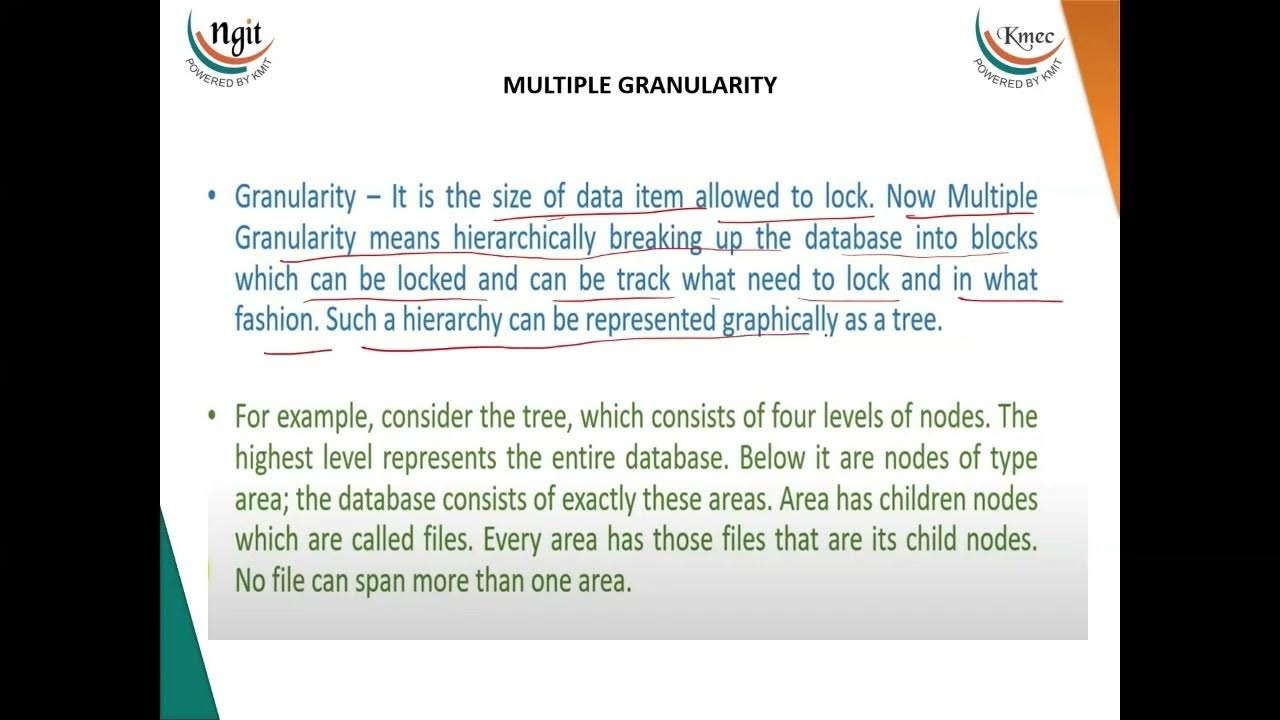 4.9 VALIDATION BASED PROTOCOLS,MULTIPLE GRANULARITY - YouTube