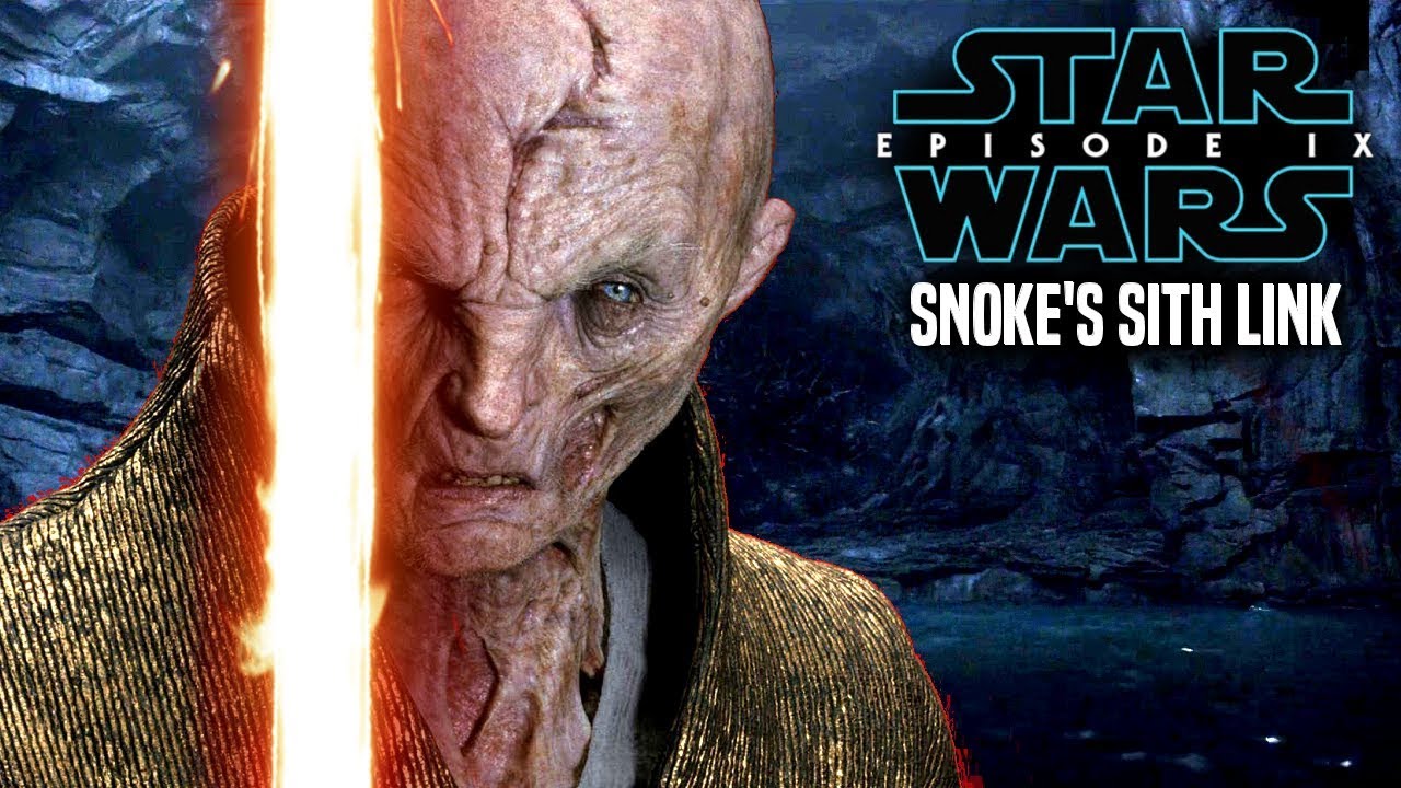 Star Wars Episode 9 Snoke's Sith Connection! Leaked Details Revealed ...