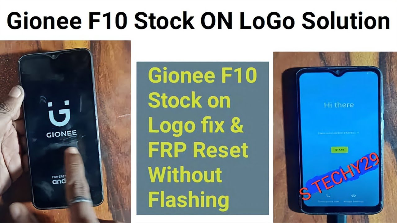 Gionee f10 hang on logo frp remove - YouTube