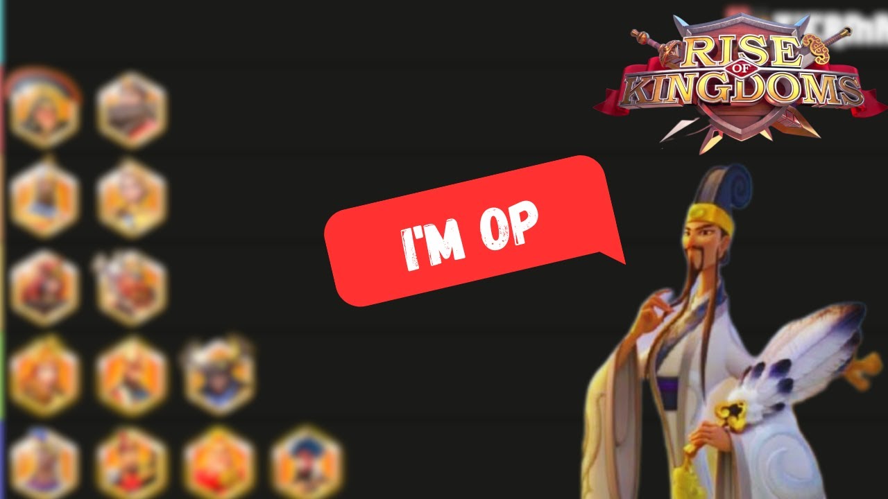 Commander Investment Guide for F2P(KVK 1-KVK3+) | Rise of Kingdoms ...