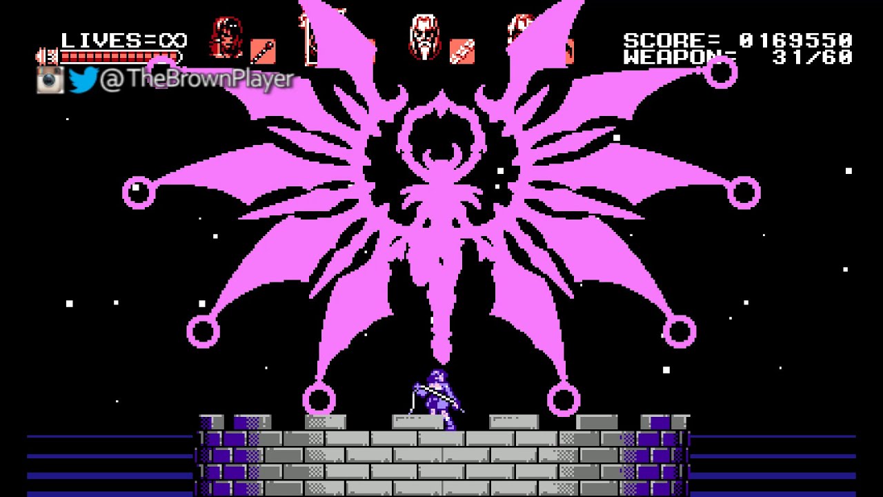 Bloodstained: Curse of the Moon - Final Boss battle vs. Gremory ...
