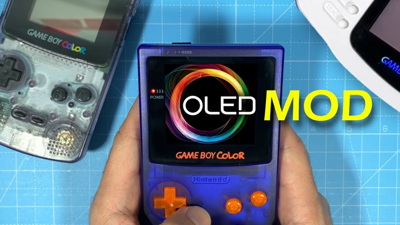 🟢Super pantalla OLED en tu GAME BOY Color!!!!! #oled #gameboycolor # ...