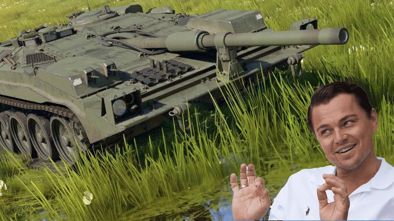 Strv 103 0 fun moment War Thunder - YouTube