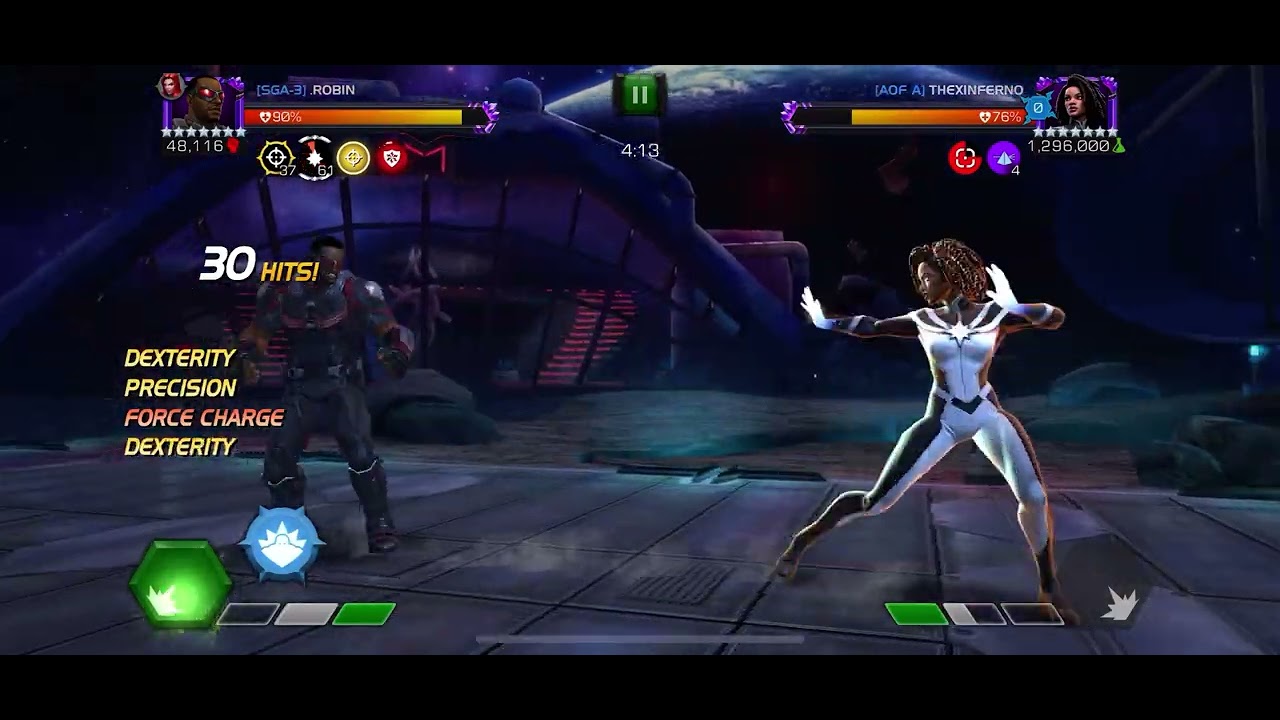 Mcoc s58.6 Falcon vs Photon- Node 1 - YouTube