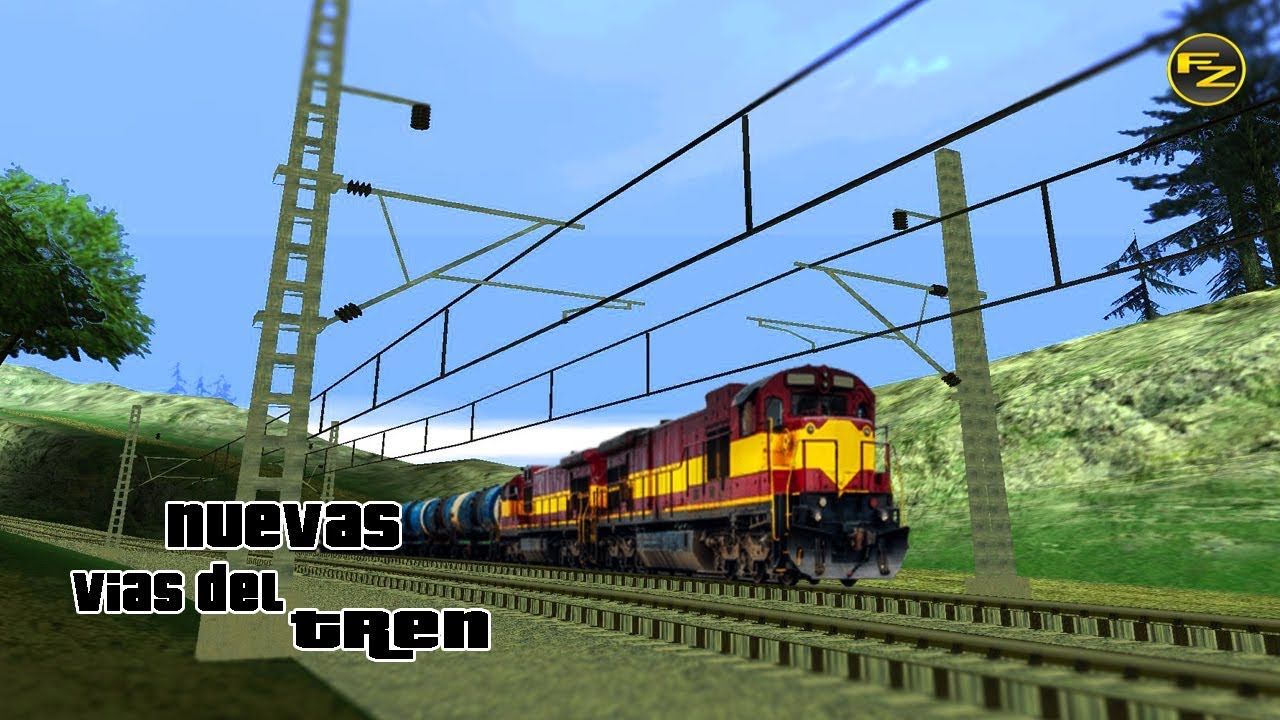 Nuevas vías del tren. MOD. SAMP. - YouTube