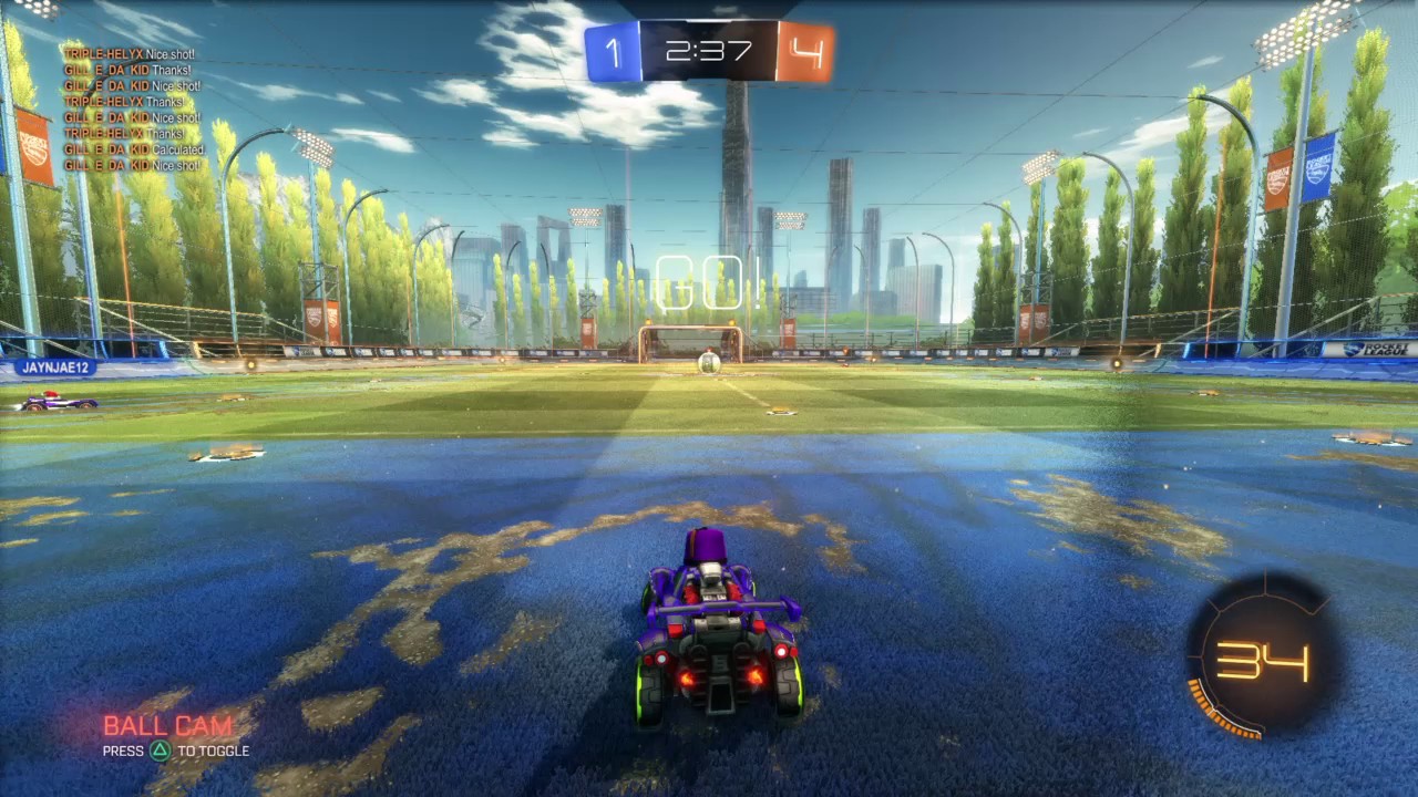 ariel goal in rocket league - YouTube