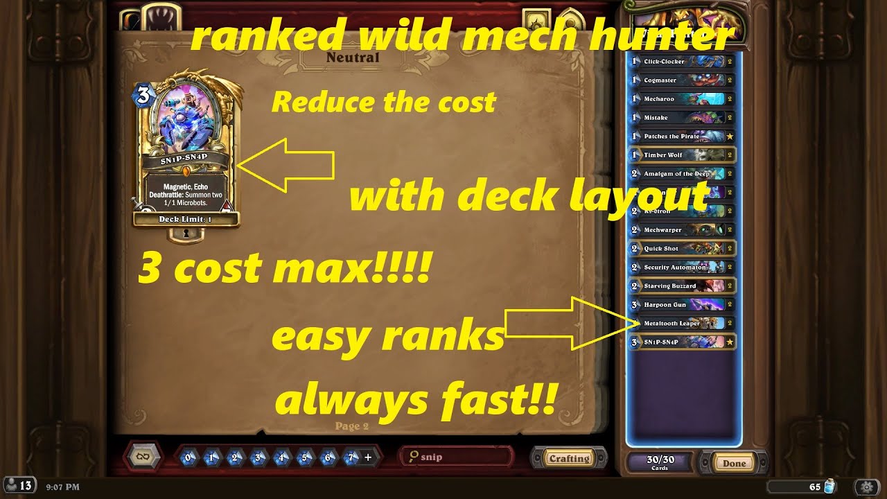 Mech Hunter!!! Ranked Wild - YouTube