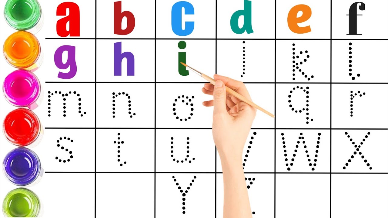 abcd small letter alphabet || How to Write Alphabet abc | a to z ...