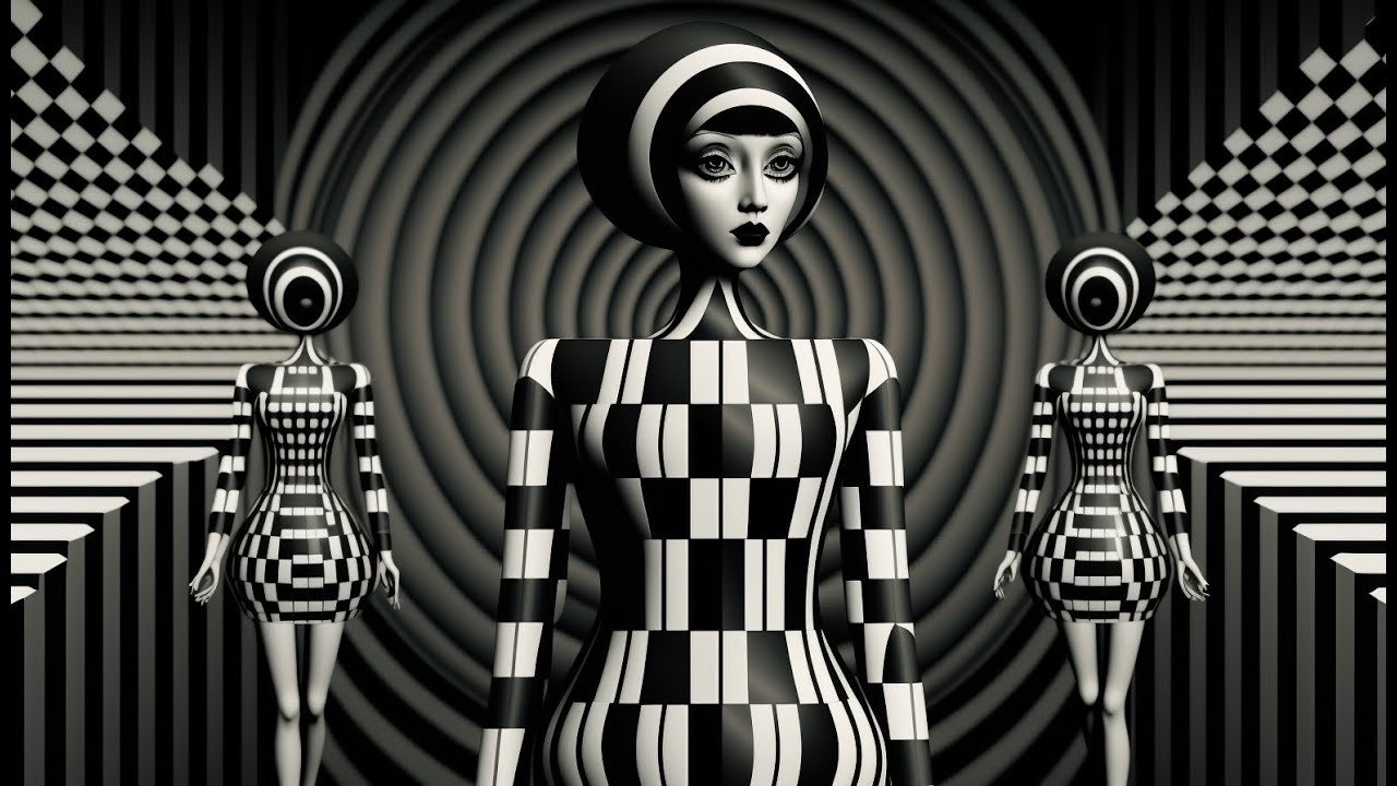 Hypnotized - A Dark Ambient Music - Trippy Robot Visual - YouTube
