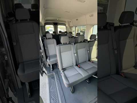 Seating Removal in the 2025 Ford Transit 350 Passenger