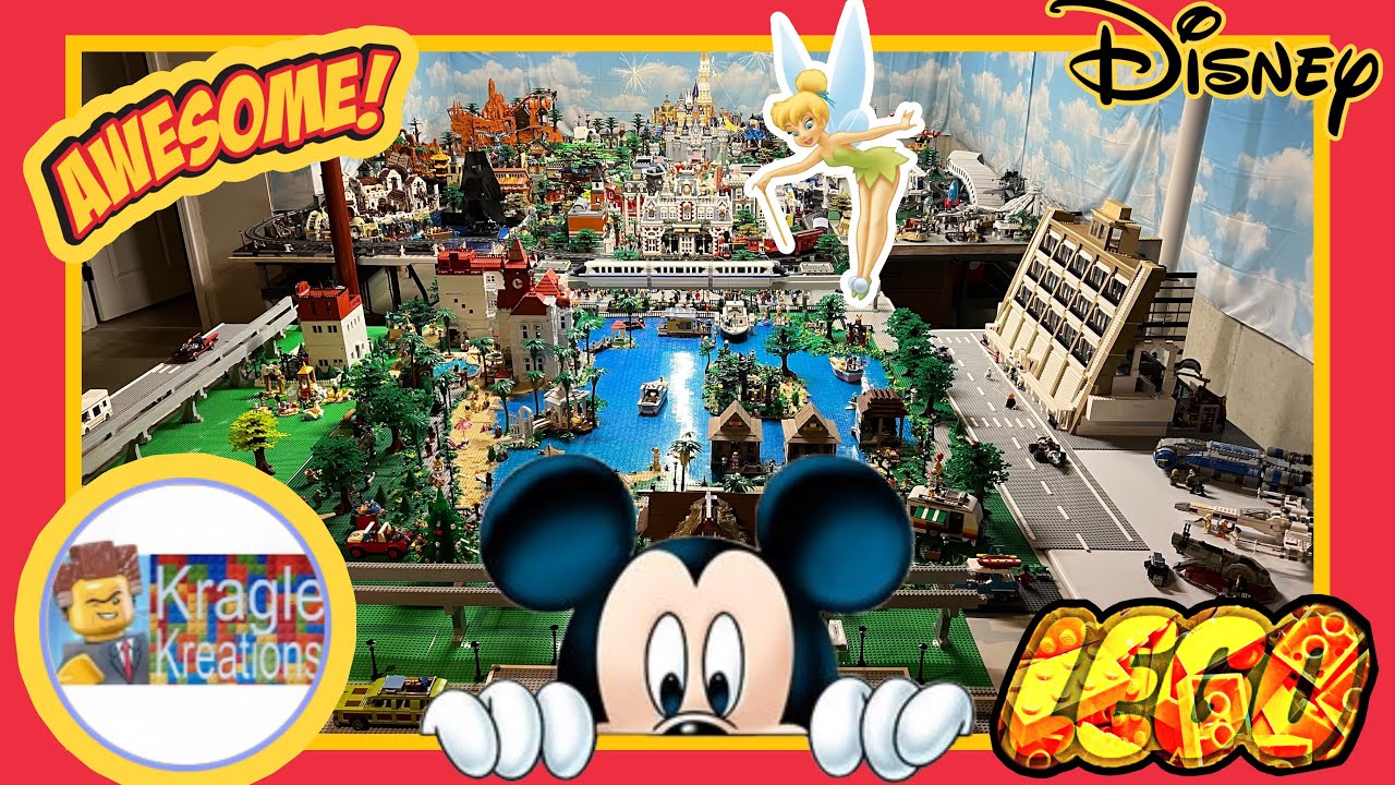 Update-Largest Lego Walt Disney World Lego MOC - YouTube