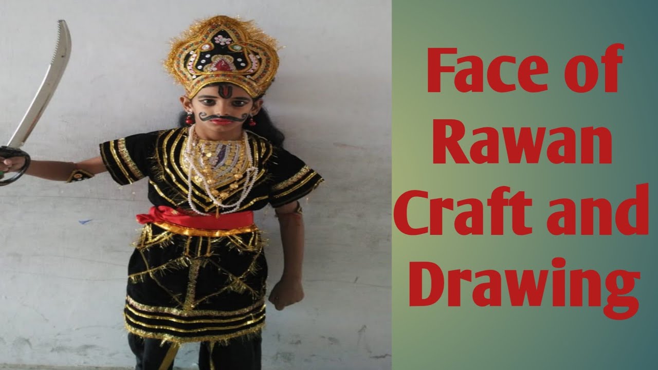 Face of Rawan Craft|| Face of Rawan Drawing|| Little kids - YouTube
