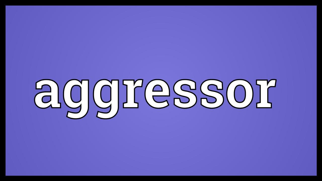 Aggressor Meaning - YouTube