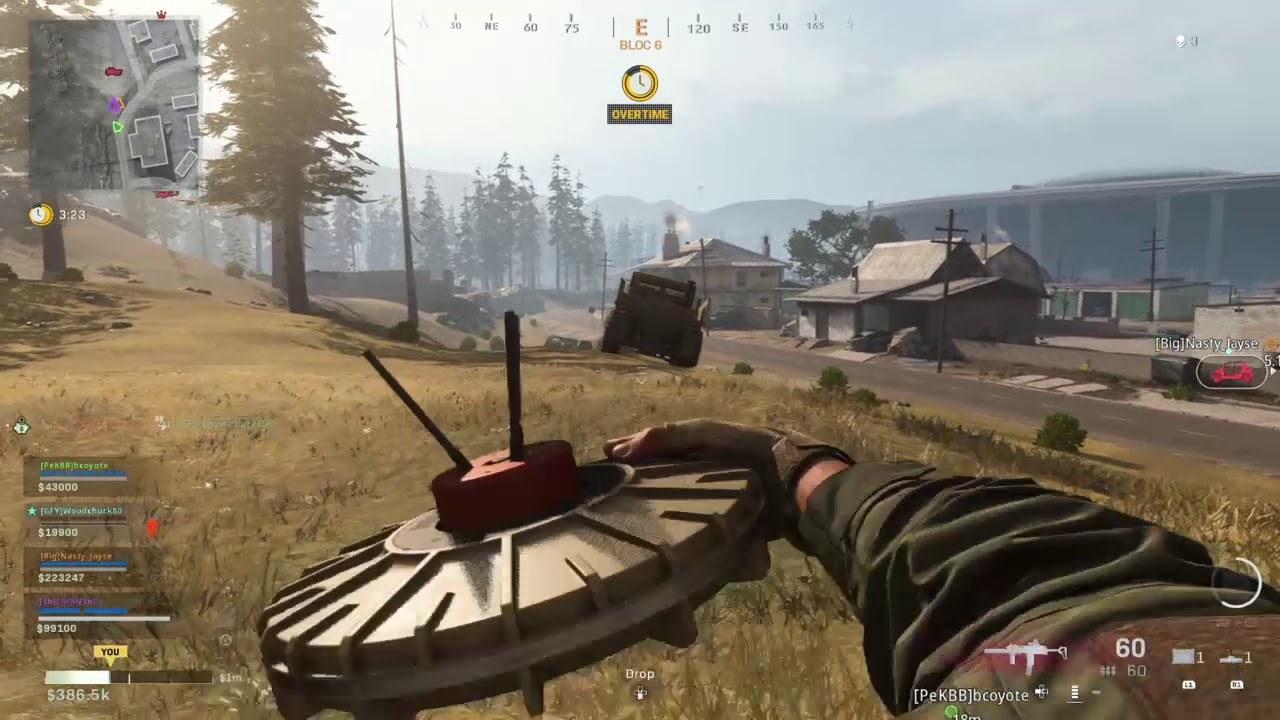 Cod War Zone Bouncing Betty Miss Youtube