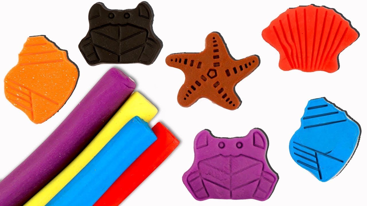 Learn Colors With Different Aquatic Animals for Kids - YouTube