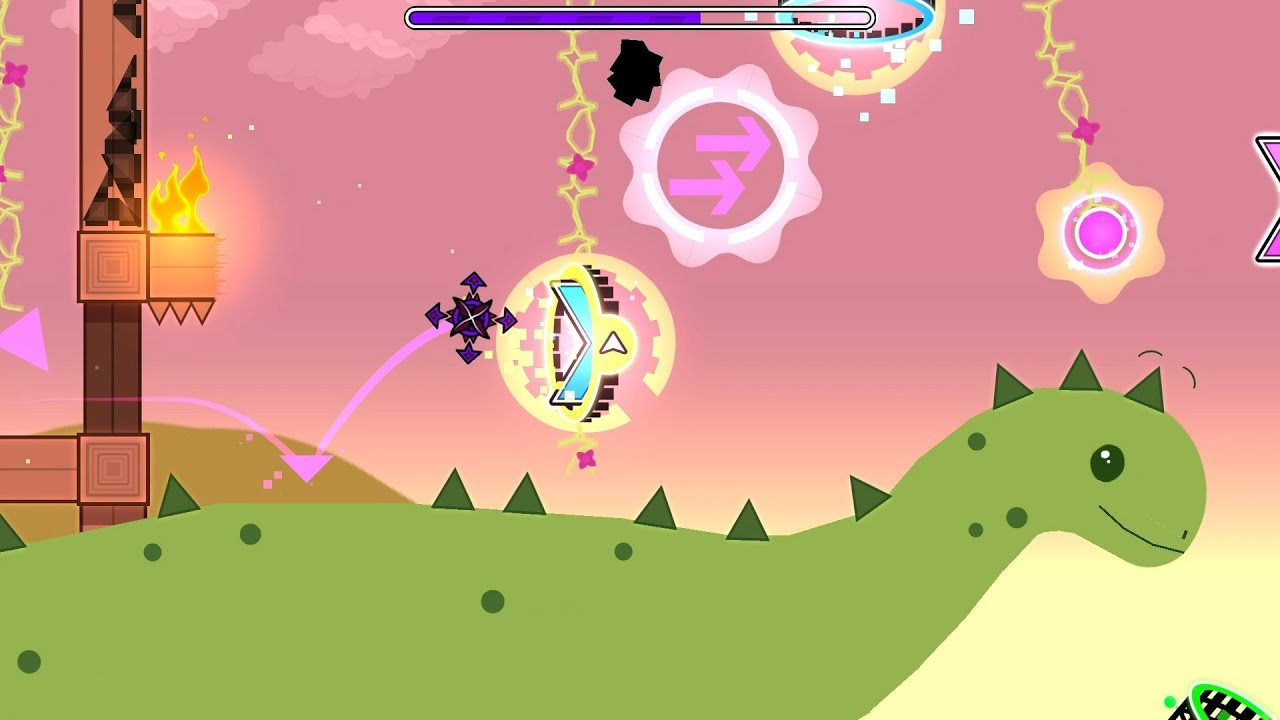 Geometry Dash ~ Fizzy Fossils {Teminite — Hot Fizz} - YouTube