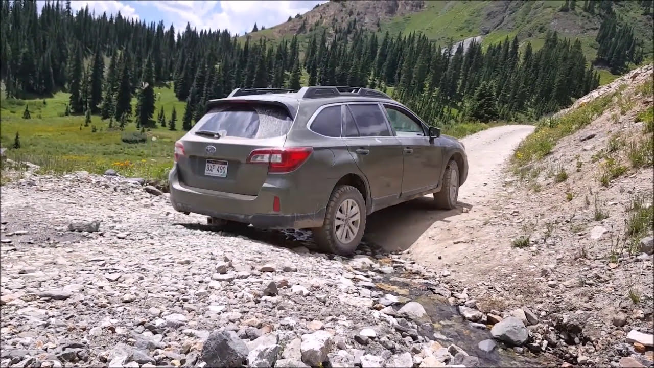 Ouray Colorado Off Road Trail Adventure in a Subaru Outback - YouTube